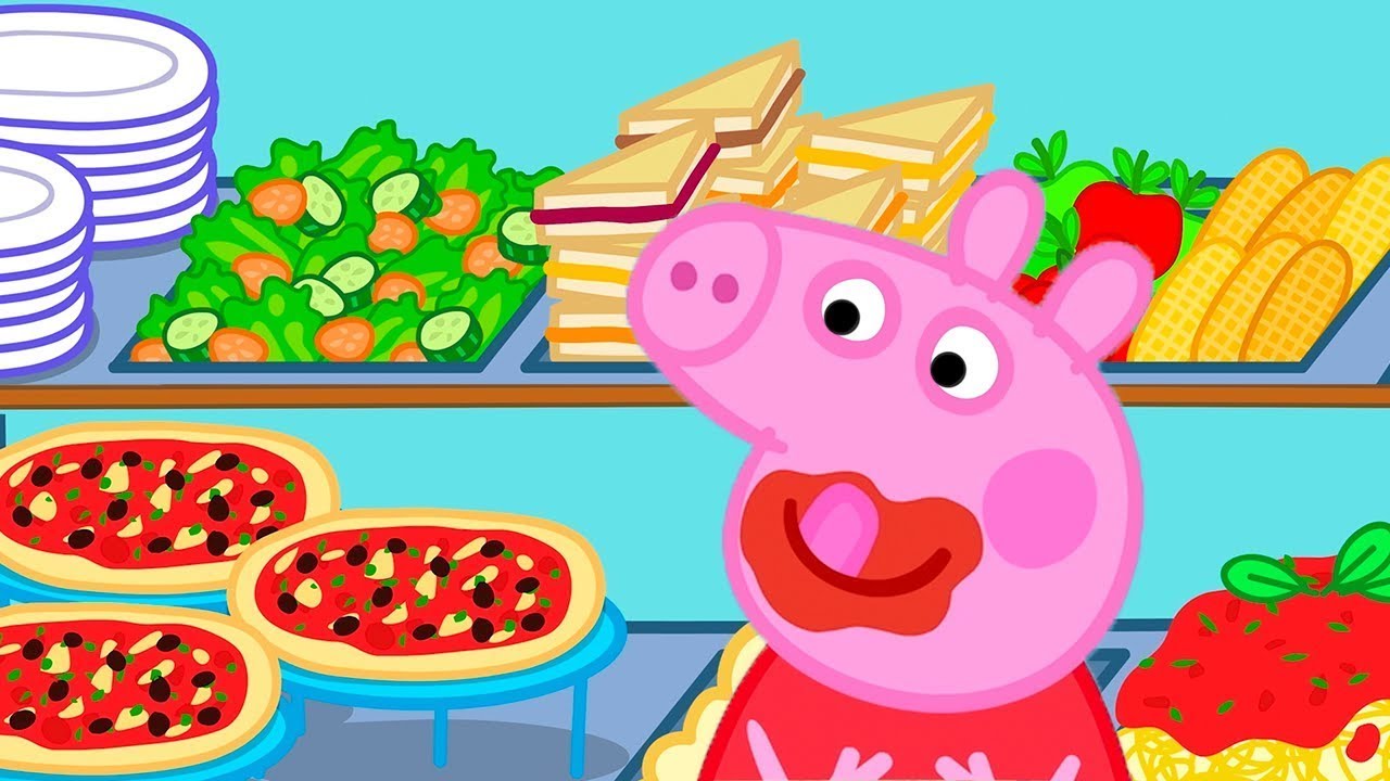 Best of Peppa Pig Tales 🐷 Cruise Ship Dinner 🍕 Cartoons for Children ...