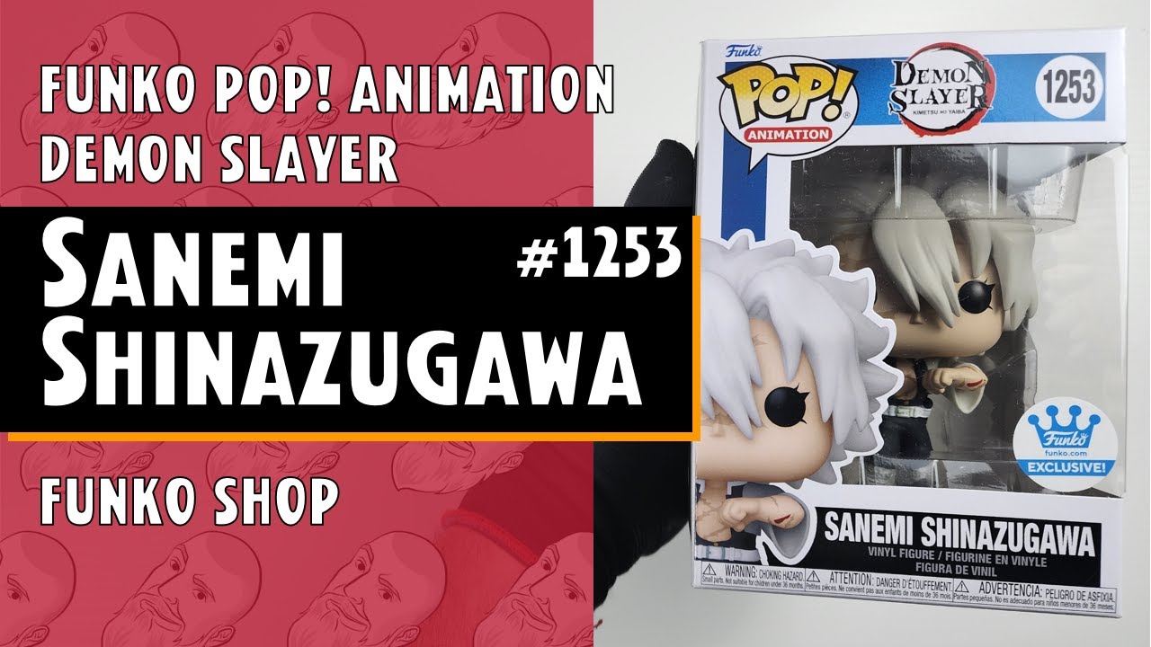 Funko Pop Sanemi Shinazugawa - 1253 - Demon Slayer - Funko Shop // Just ...
