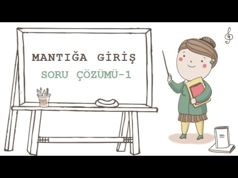 Mantığa Giriş Soru Çözümü (AYT-Felsefe Grubu) #2