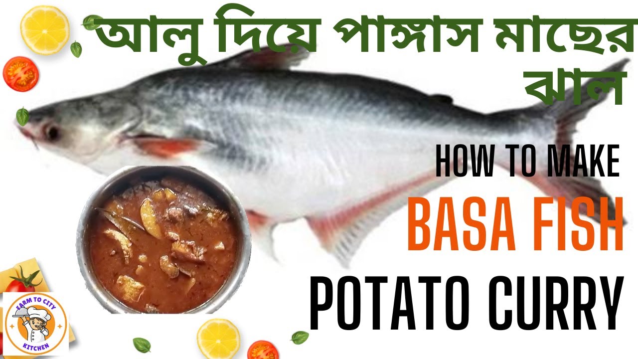How To Cook Basa Fish Curry With Potato | Aloo Diye Pangas Macher ...