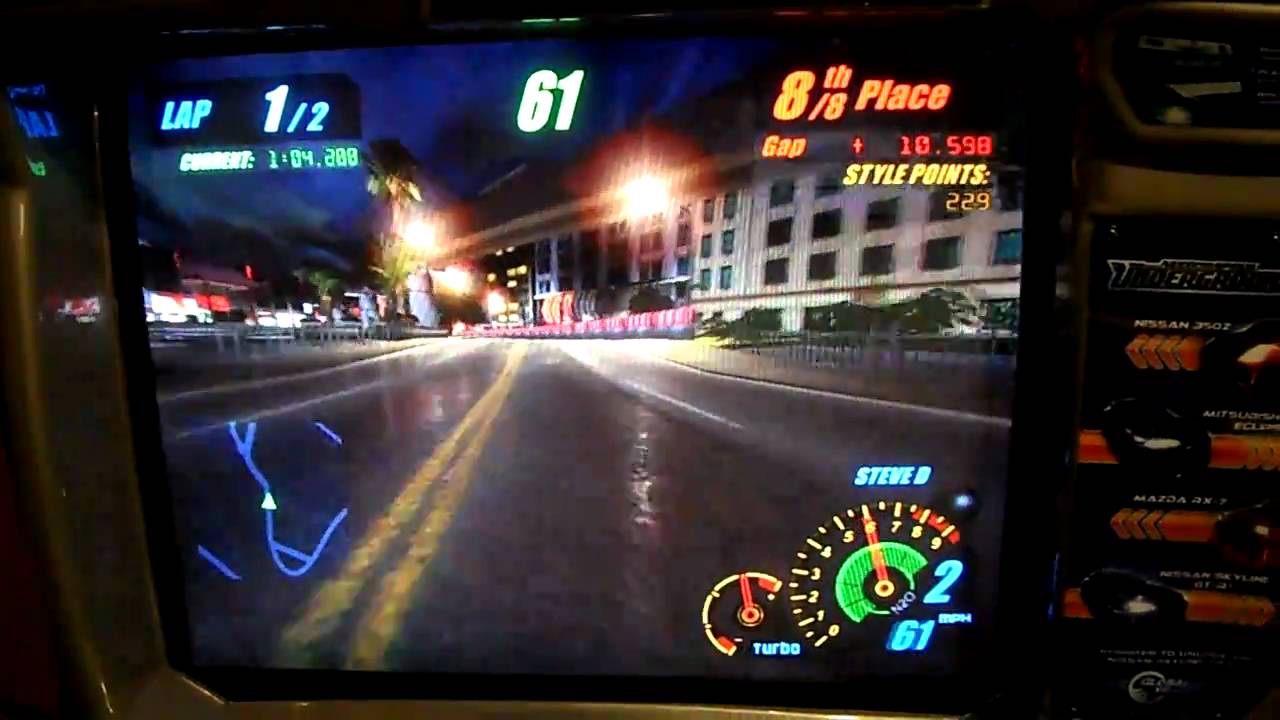 Need For Speed Underground Arcade HD - YouTube