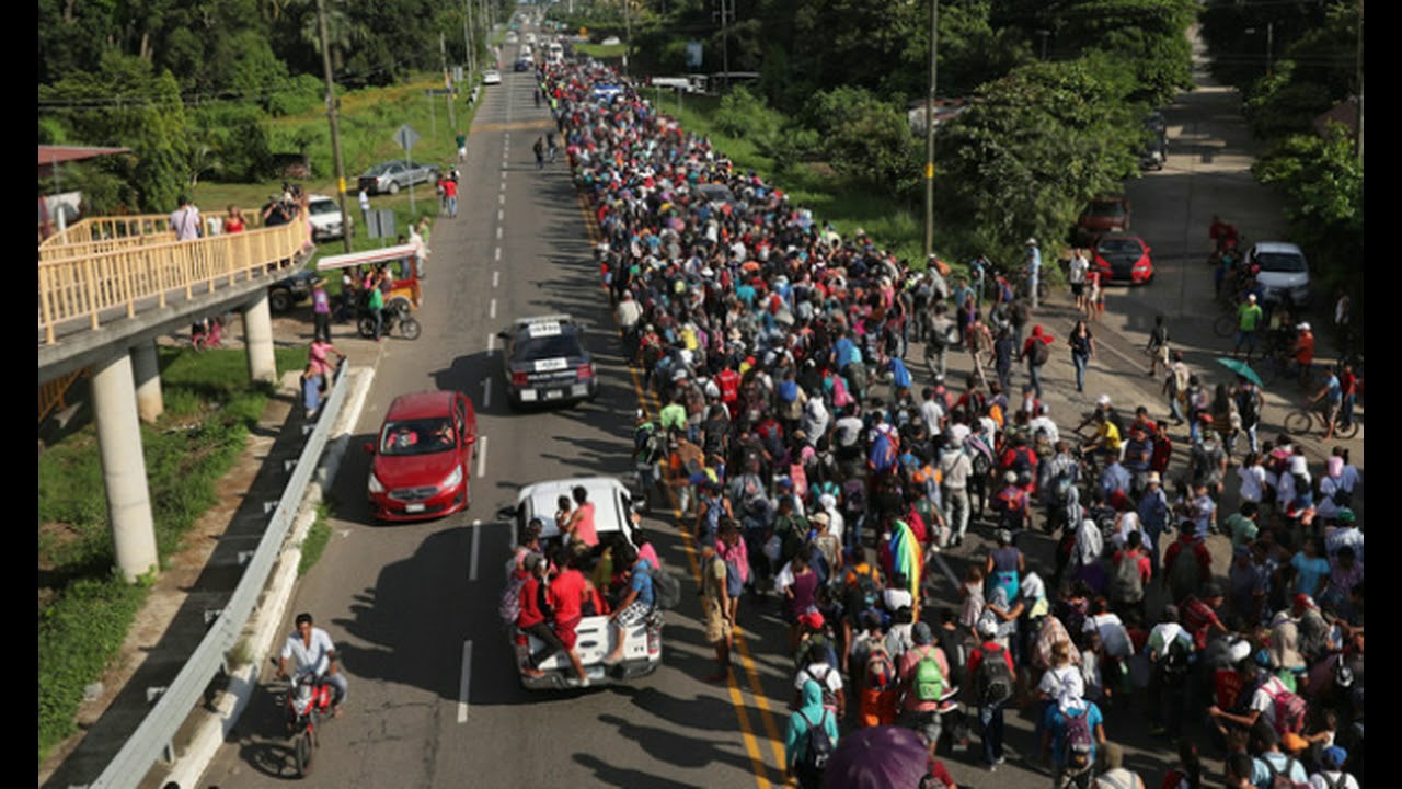 Second Migrant Caravan Gathering In Guatemala, Report Says - YouTube