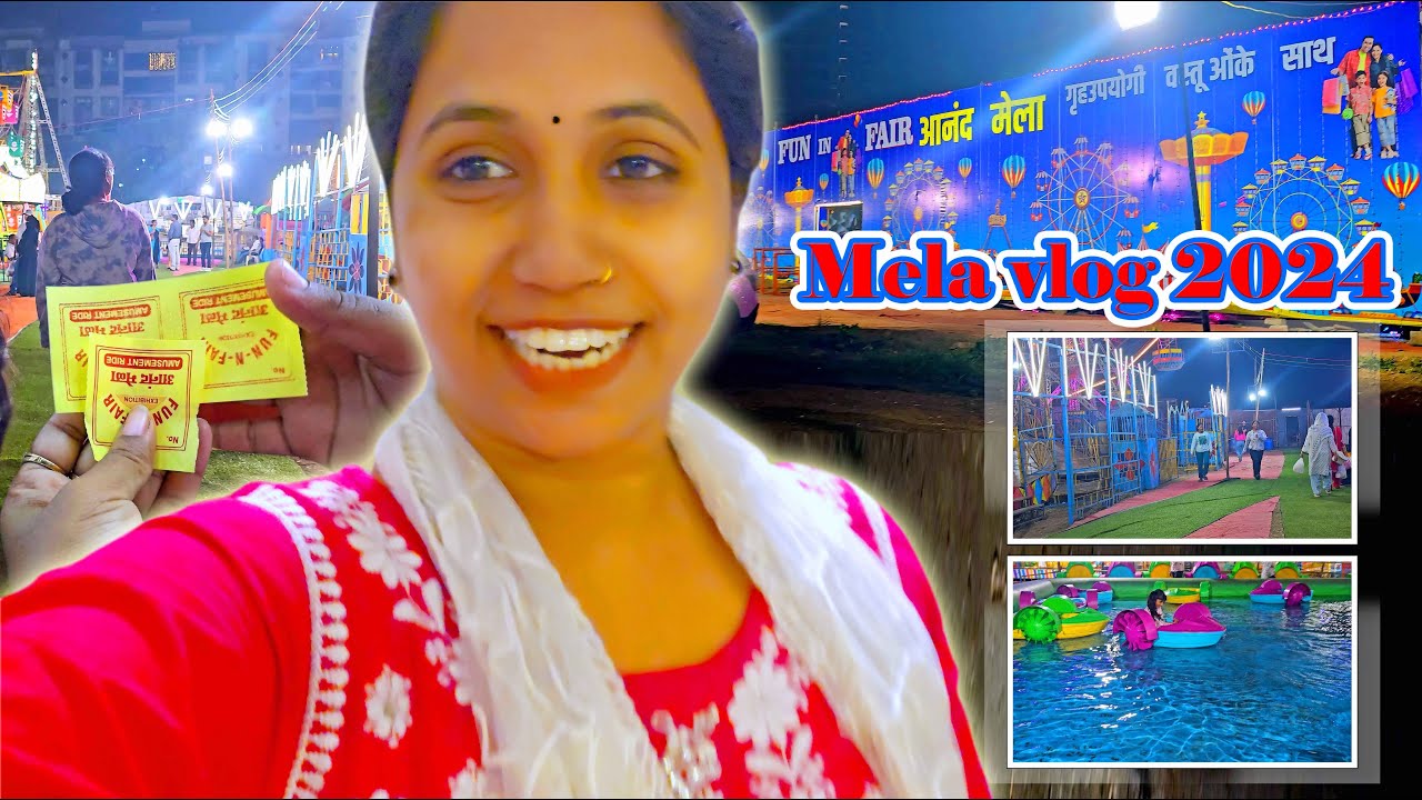 Mumbai Mela Vlog 2024 | Fun Fair Exploring Mela - YouTube