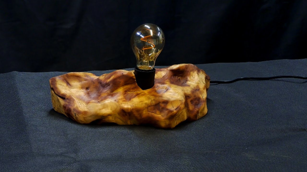 EASY WOOD PROJECT: Making a Decorative Lamp - YouTube