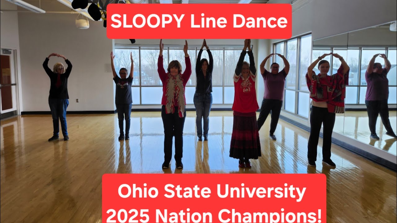 OSU Champions 2025 Line Dance @mbdancehurst9649 - YouTube