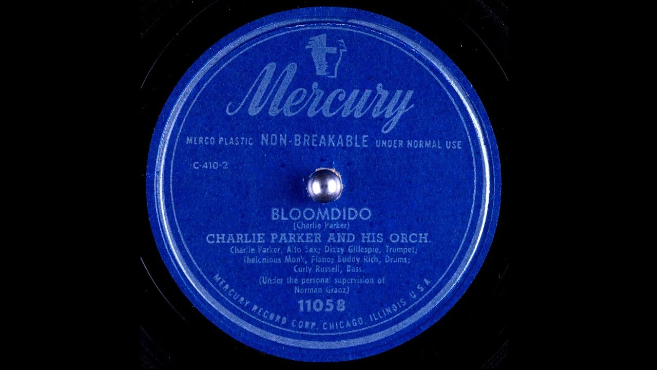 Bloomdido - Charlie Parker, Dizzy Gillespie, Thelonious Monk 1950 - YouTube