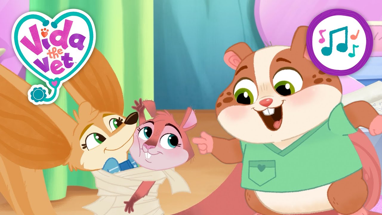 Vida’s New Helpers | Vida the Vet Music Video 🎶 | Animal Cartoons for ...