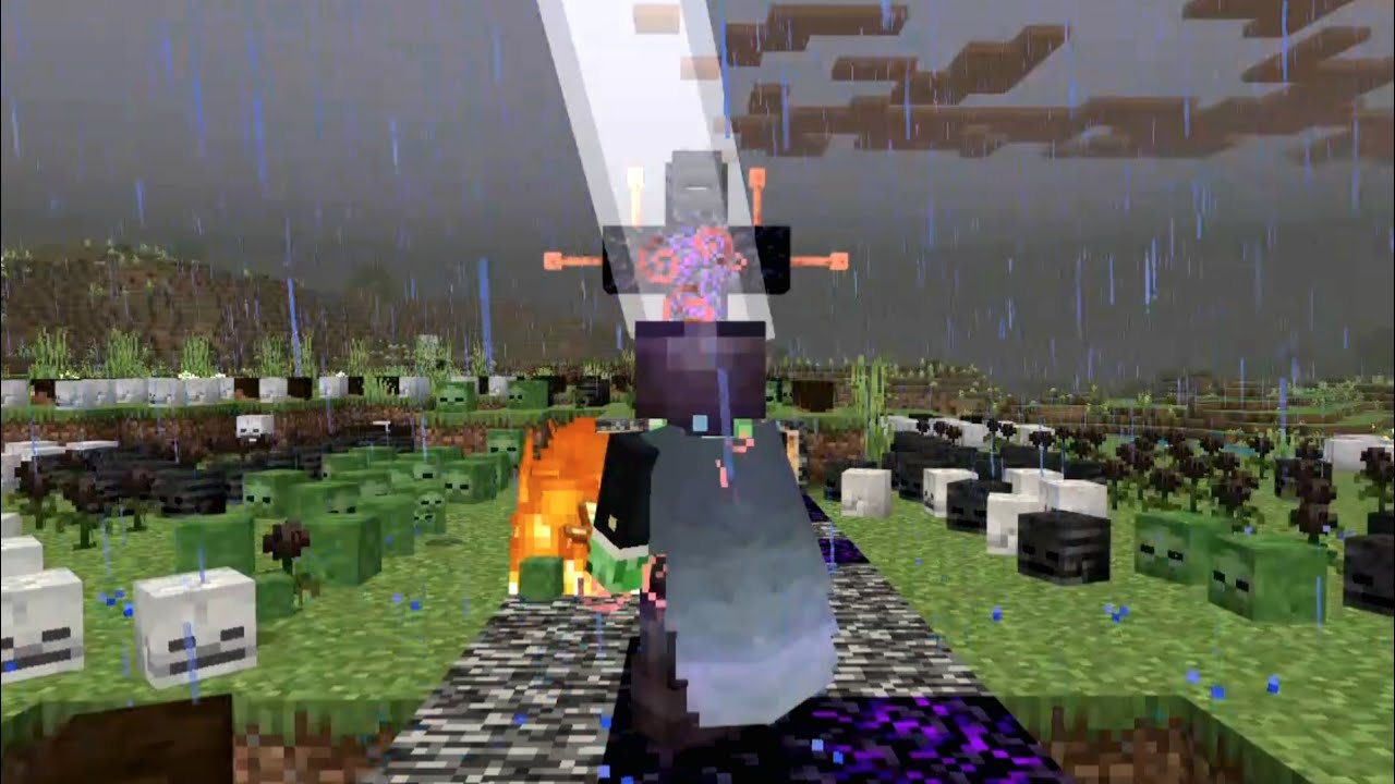 Harnessing the Storm: Epic Trident Channeling in Minecraft ...