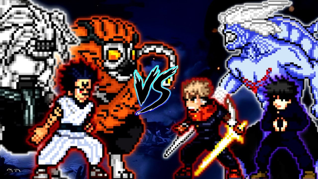 Manga Sukuna V5 Buff (New) VS Yuji Itadori Shibuya Arc V3 & Megumi ...