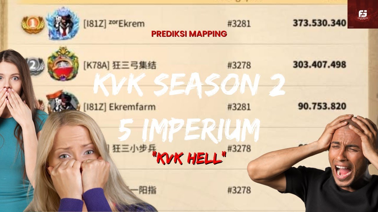 5 IMPERIUMS ON KVK SEASON 2! 78 AUTO WIN? 81 GENDONG GENDONG? PREDIKSI ...