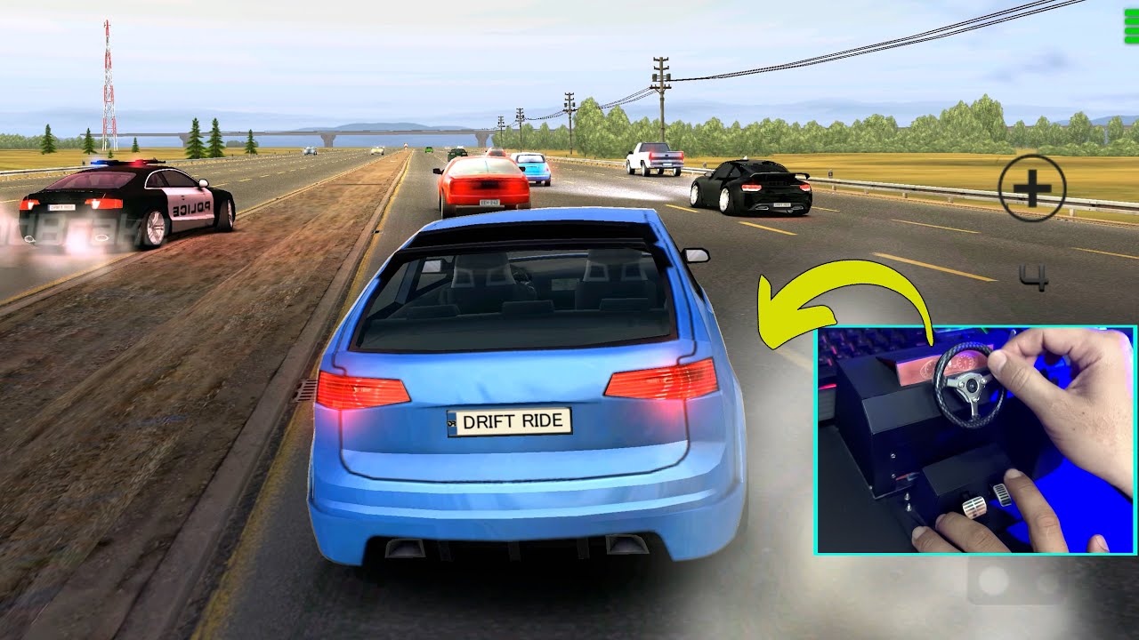 Drift Ride Traffic Racing Android Gameplay | Drive with a small ...