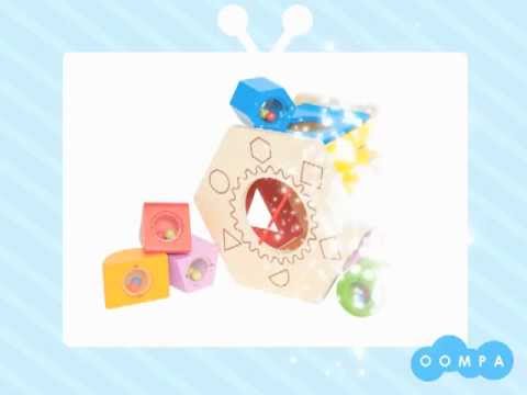 Shake N' Match Shape Sorter At Oompa.com - YouTube