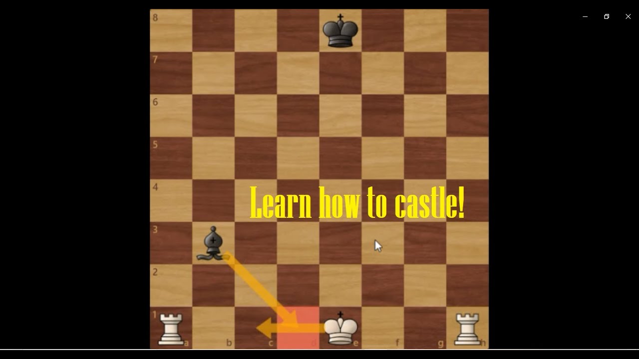How to castle in chess! Learn it in 3 minutes! - YouTube