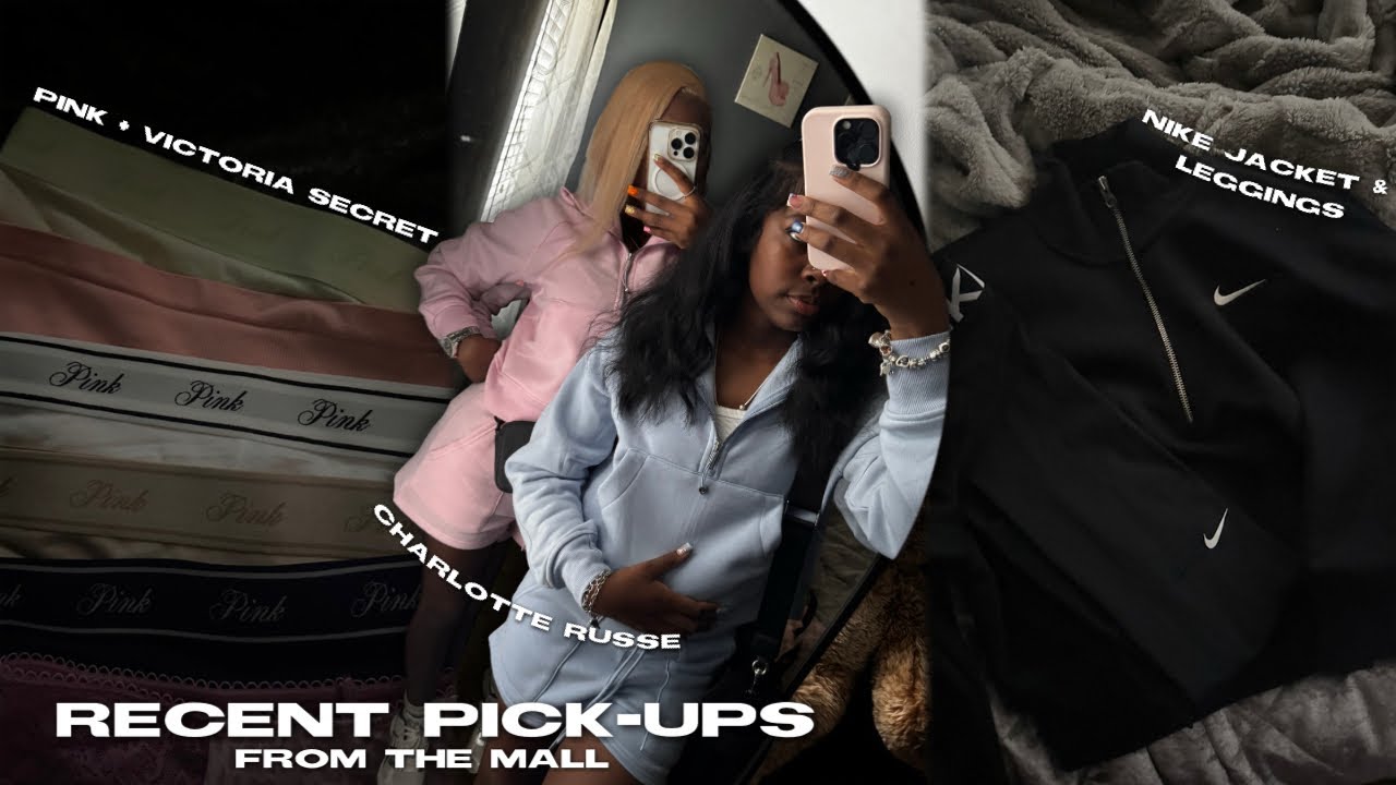 RECENT PICK-UPS FROM THE MALL + HAUL | build a bear, victoria secret ...