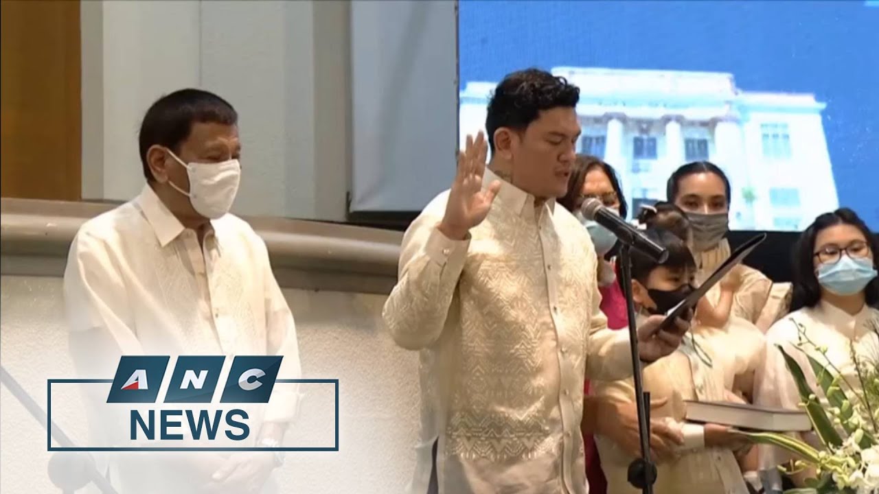 Duterte Attends Oath Taking Of Son Sebastian As Mayor Of Davao City