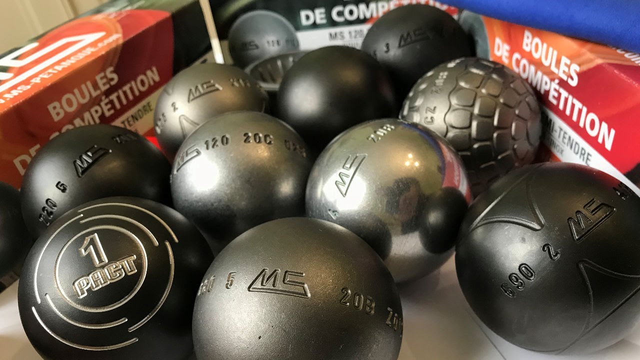 Boules de pétanque compétition, la gamme MS avec technologie Anti ...