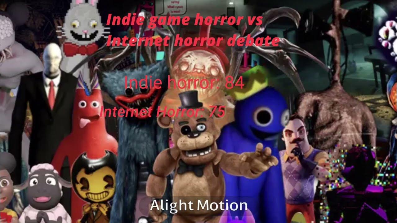 Indie game horror vs Internet horror debate part 1 - YouTube