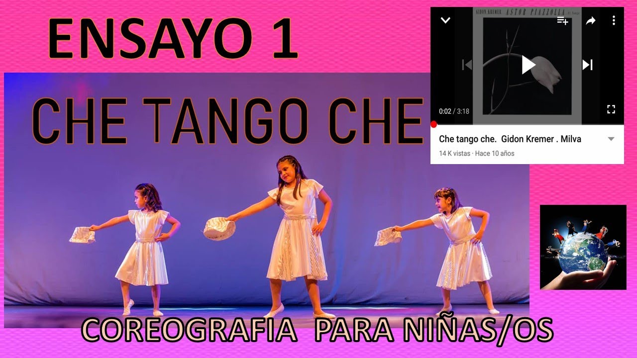 CHE TANGO CHE.Coreografia para niñas/os .Realizan Sergio y Adriana ...