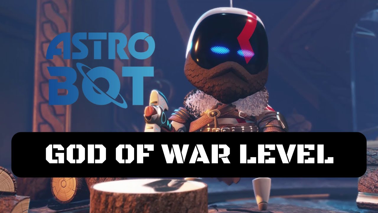 Astro Bot - God of War Level - Bot of War (Tentacle System) - YouTube