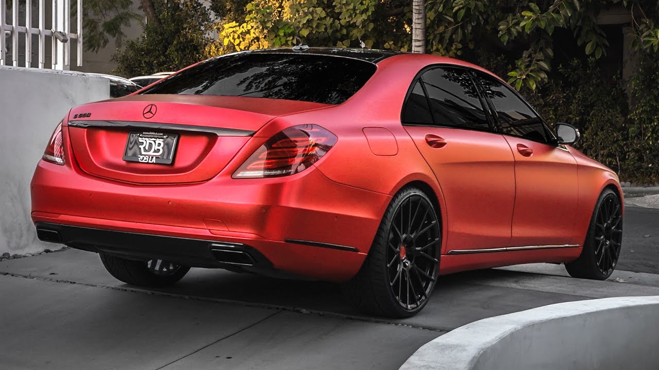 Red Chrome Benz S Class, Widebody Lambo's, Armenia needs Help! - YouTube