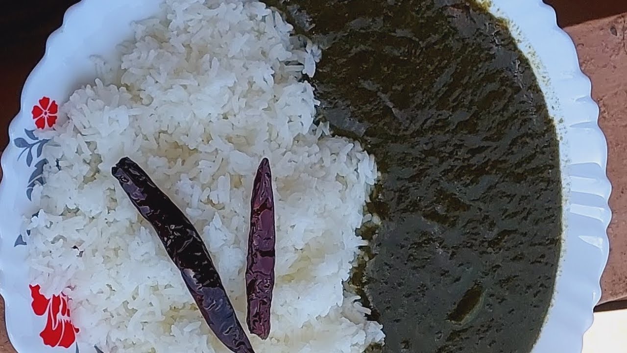 Ambadi bhaji recipe #ambadi - YouTube