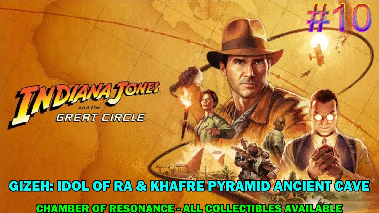 Indiana Jones And The Great Circle #10 - Gizeh: The idol of Ra - Khafre ...