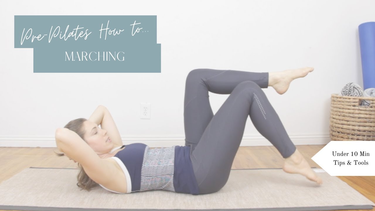 PILATES TIPS | How to do Marching - YouTube