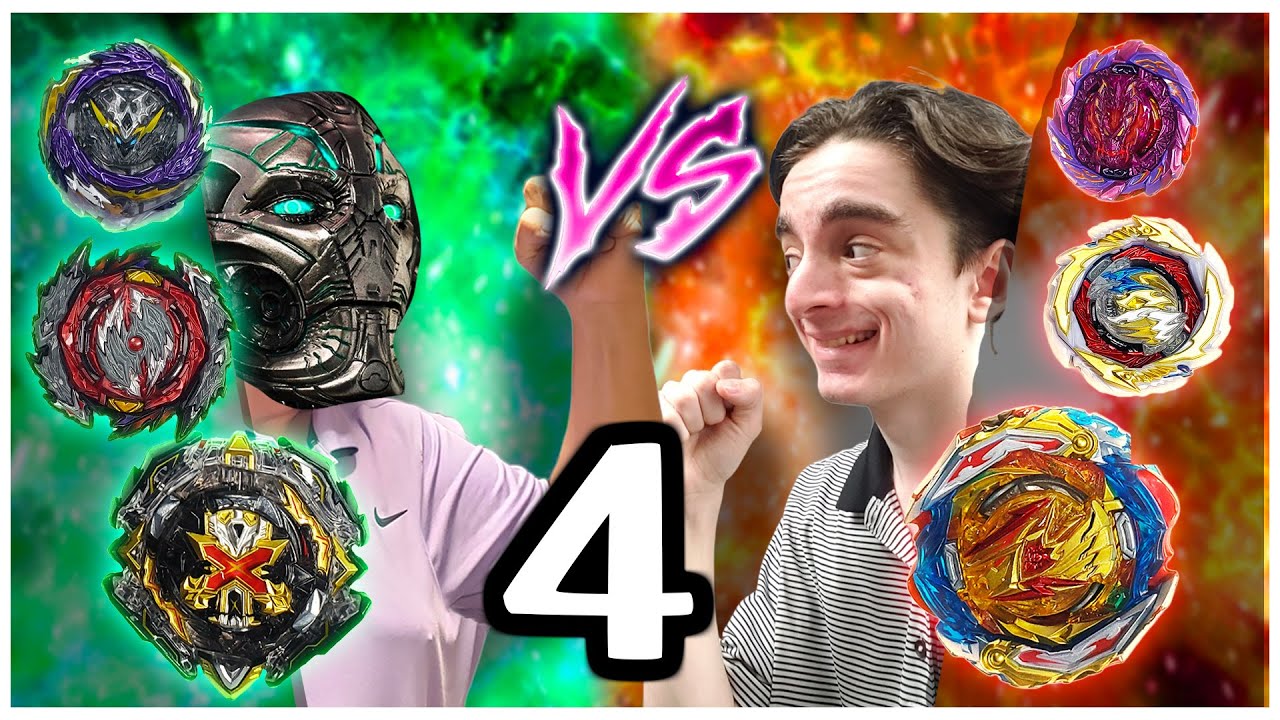 CRAZY COMBO MADNESS! Zankye FATHER VS SON 4 Beyblade Burst 3on3 BATTLES ...