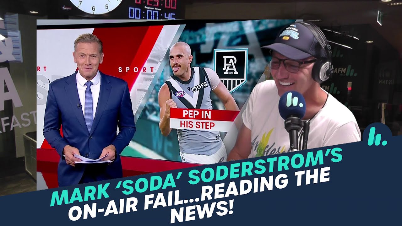 Mark ‘Soda’ Soderstrom’s On-Air FAIL Reading The Sports News On 7NEWS ...
