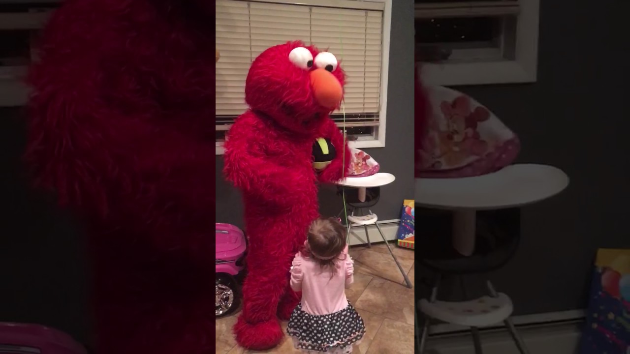 Playing with Elmo - YouTube