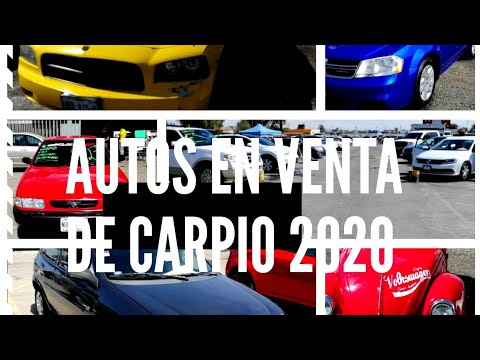 Autos en Venta de Carpio 2020. Tianguis de carros. - YouTube