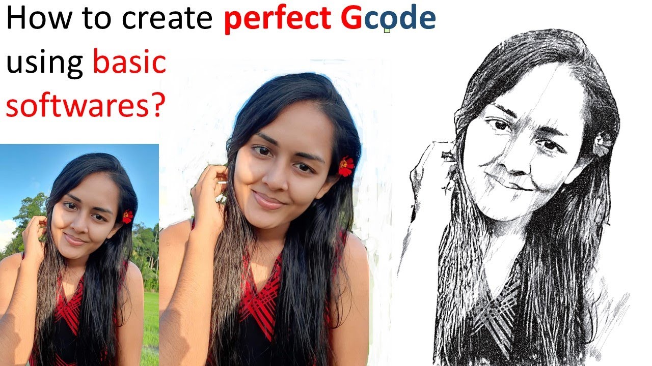 #gcode how its make a G code for cnc plotter - YouTube