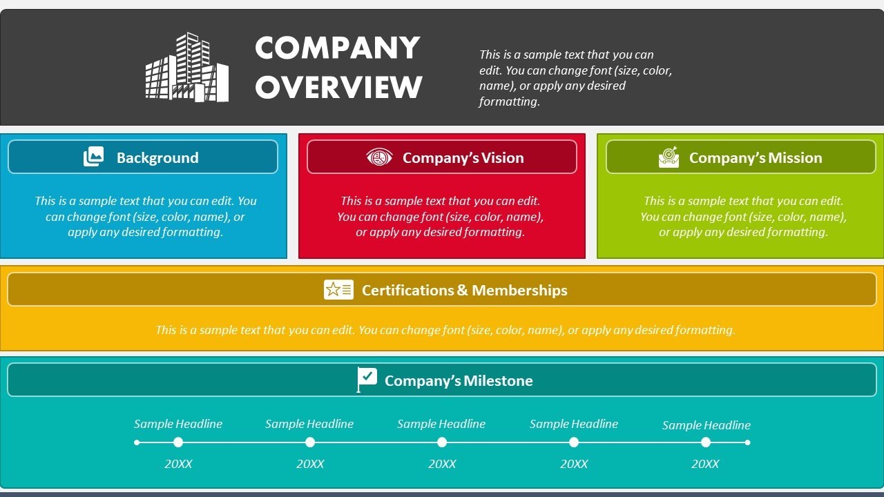 Company Overview Animated Presentation Slides - YouTube