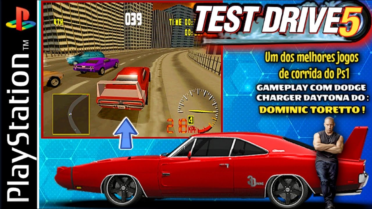 TEST DRIVE 5 - O MELHOR JOGO DE CORRIDA DO PS1 (Playstation) - YouTube