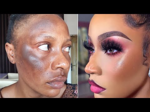 SENEGAL 🍫 MAKEUP AND GELE TRANSFORMATION 🔥😱 ️ ️ | MAKEUP TUTORIAL - YouTube