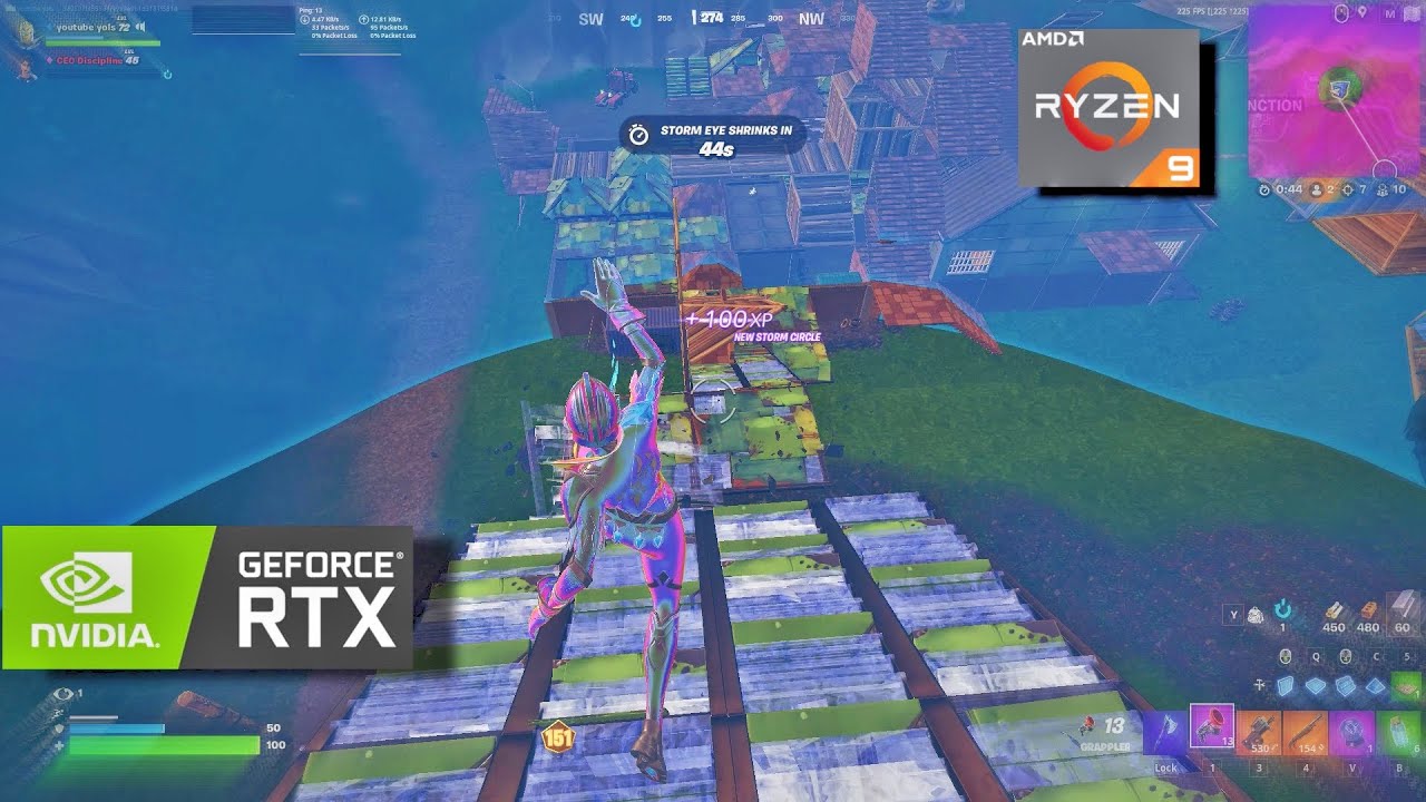 Competitive Fortnite | RTX 4060 + Ryzen 9 7900X | FPS Benchmark ...