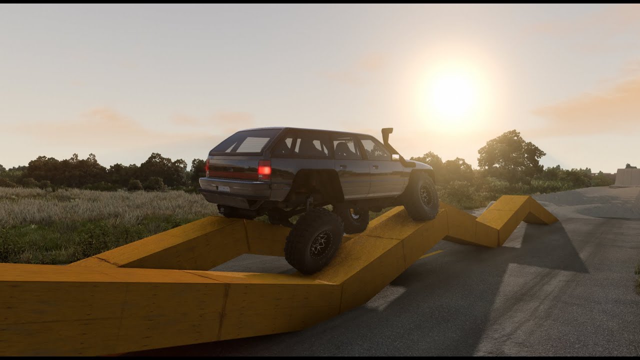 New map | Satisfying Car Suspension Test in BeamNG drive Part 25 ...