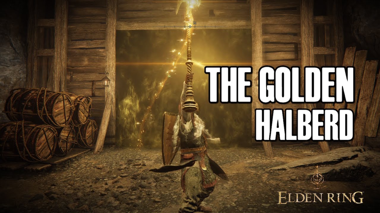 Golden Halberd | Weapon Showcase - YouTube