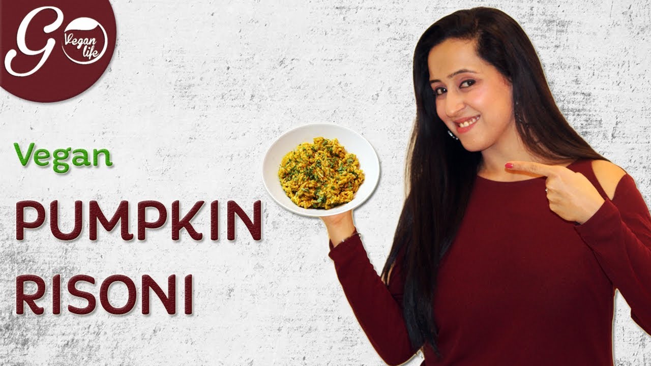 ONE POT VEGAN FALL RECIPE | VEGAN PUMPKIN RISONI RECIPE | - YouTube