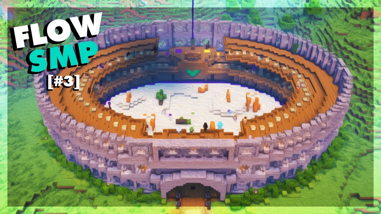 Huge Gladiator Battle in Minecraft - YouTube