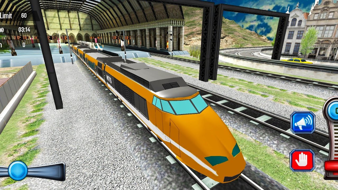 Euro Train Driving 2019 - Bullet Train Game - (Level 5) - YouTube