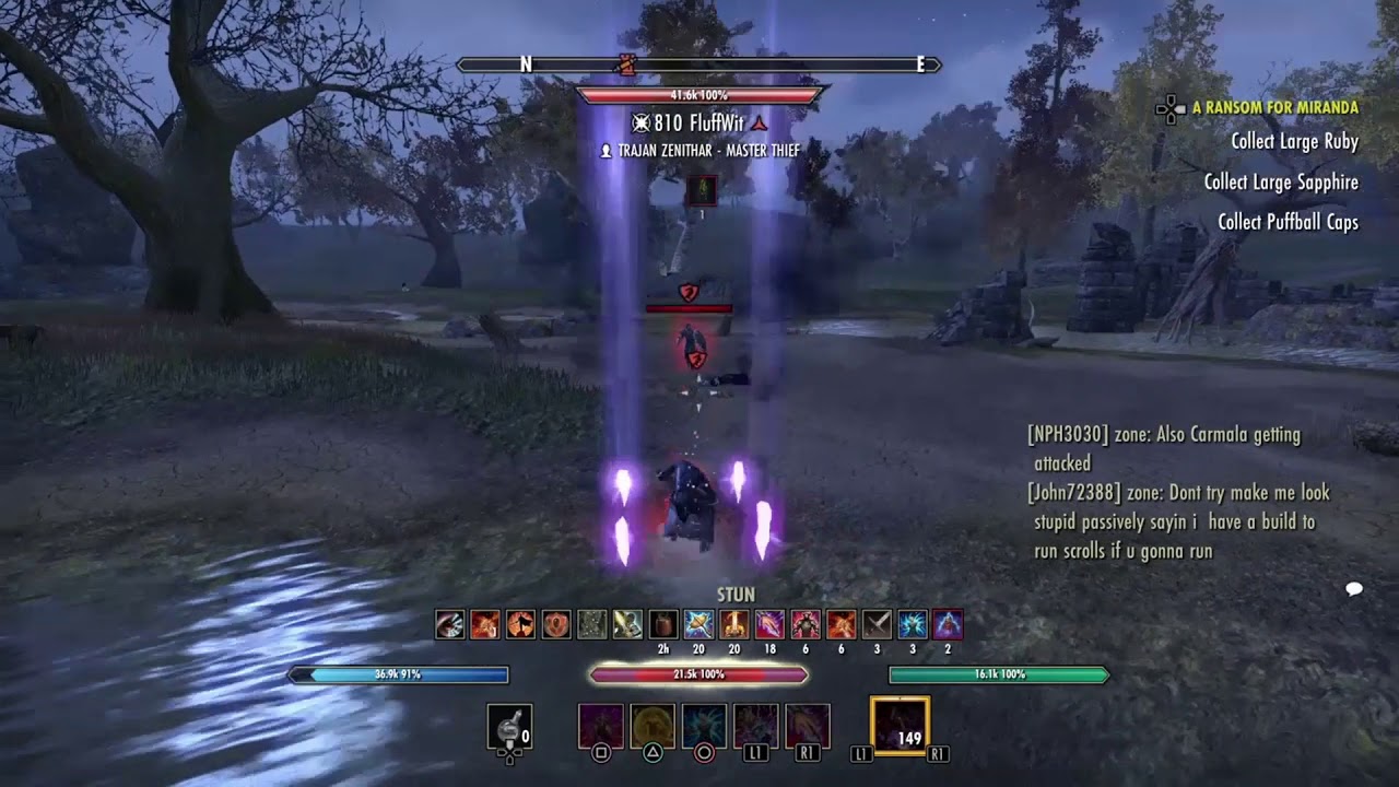 ESO MELEE MAGBLADE...First day playing it again. - YouTube