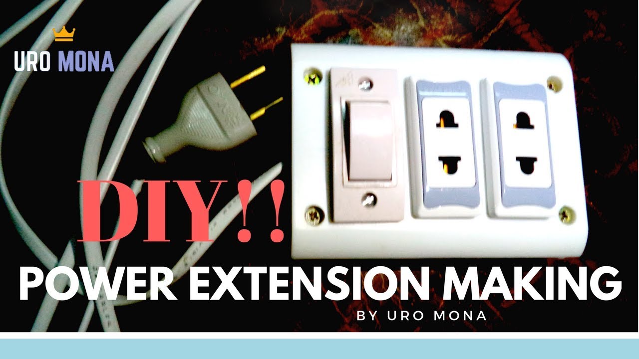 DIY-Extension Box To Power Your Equipment's | How To Make Extension Box ...