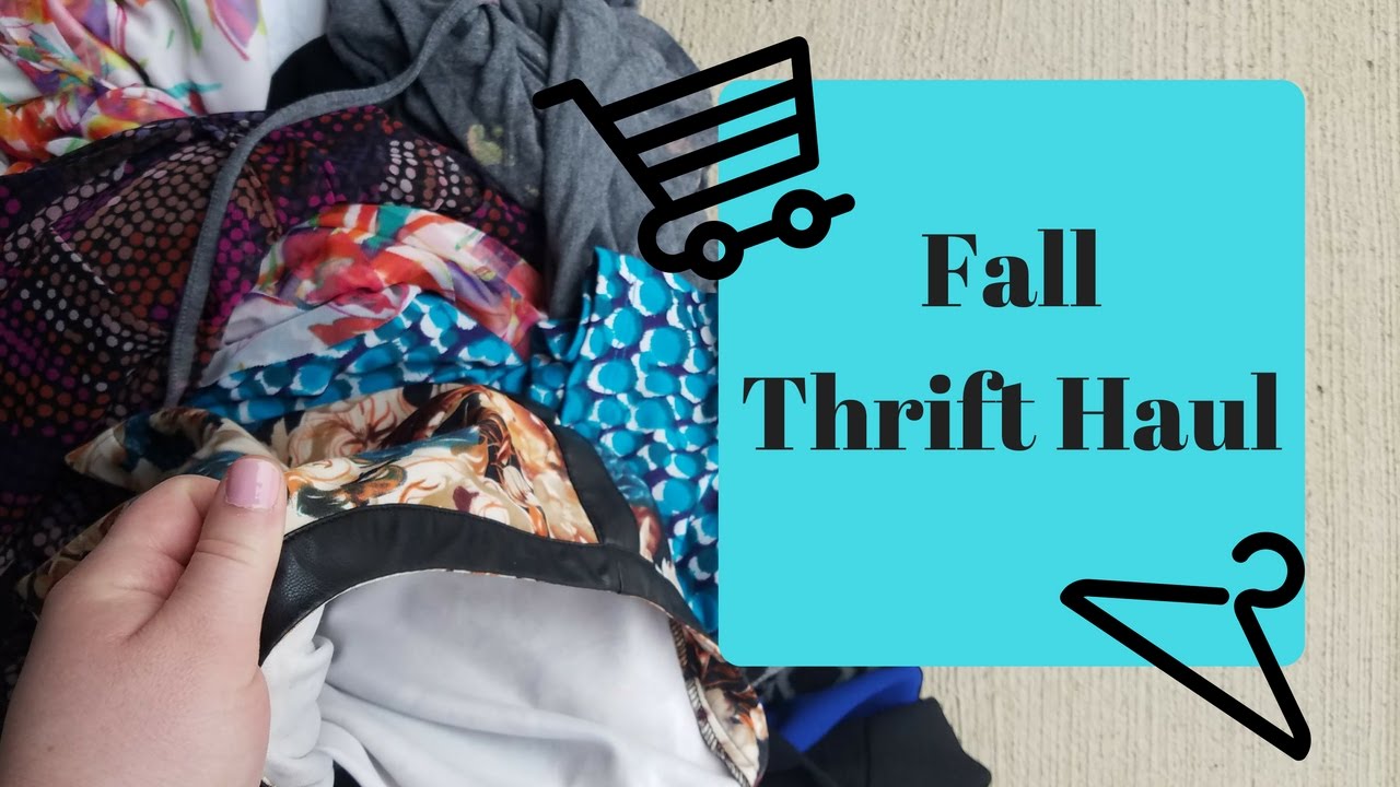 Start of Fall Thrifting Haul - YouTube