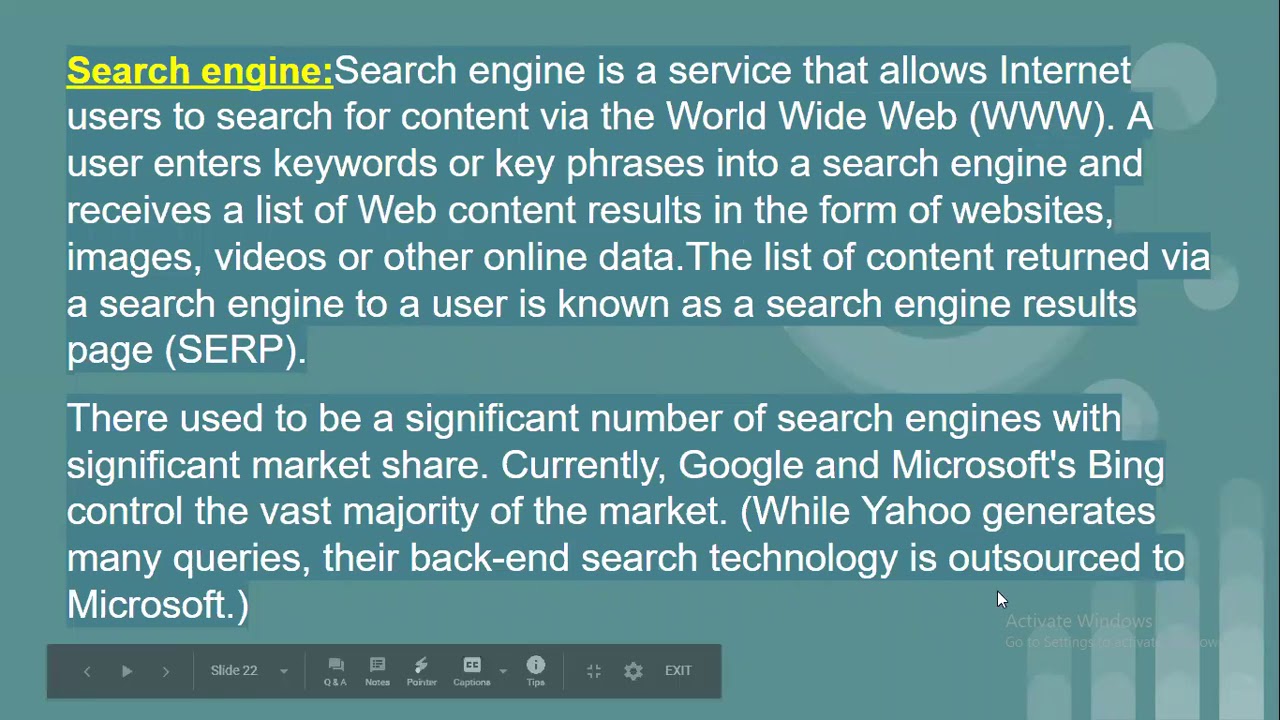 Define Search Engine Define Internet Protocols In Nepali Day 7