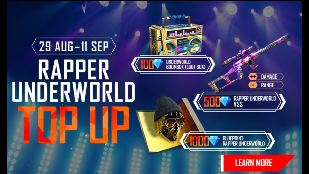 New top up event rapper underworld - YouTube