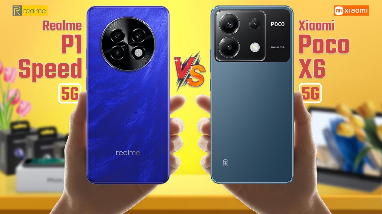 Realme P1 Speed Vs Poco X6 | Full Comparison 🔥 Which One Is Best? - YouTube