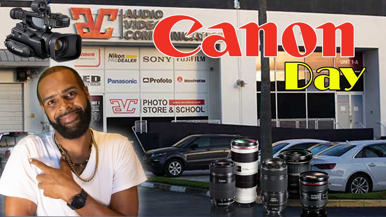The Canon Day INSTORE Experience | AVC PHOTO STORE TOUR - YouTube