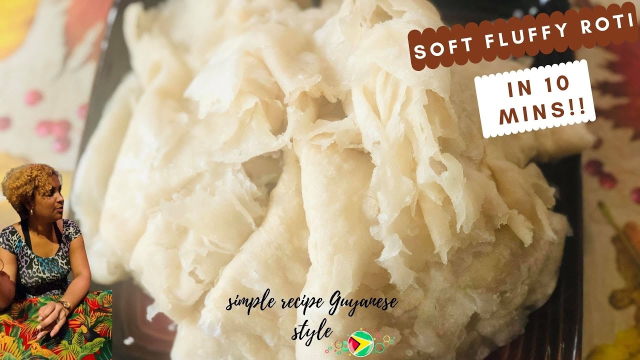 Step-by-Step Oil Roti recipe || Guyanese roti || Quick and Easy Oil ...
