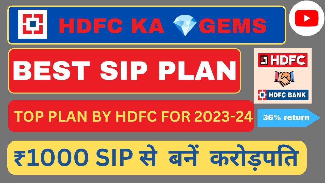 Best Fund For SIP! HDFC Ka Best Plan For SIP|Hdfc Midcap Oppertunities ...